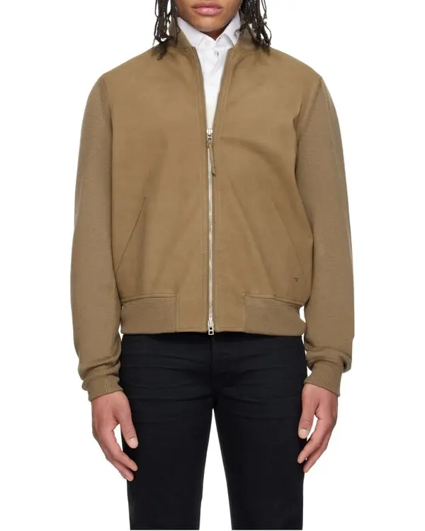 TOM FORD Panelled Zip-up Jacket