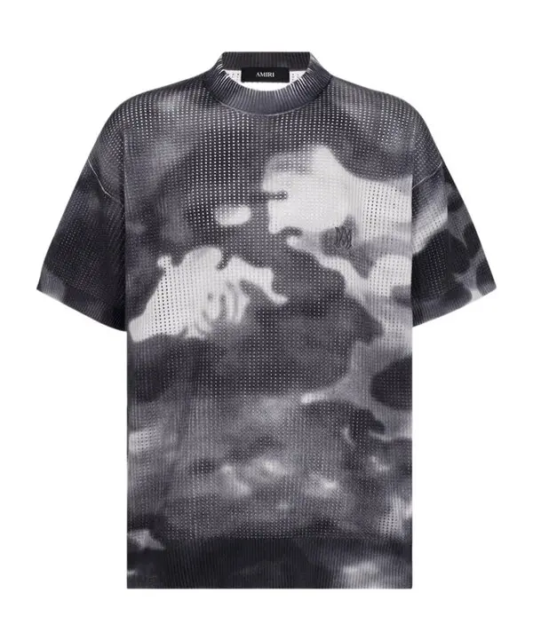 Amiri Camouflage Oversized T-shirt
