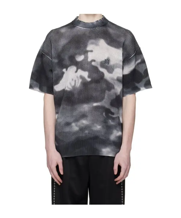 Amiri Camouflage Oversized T-shirt