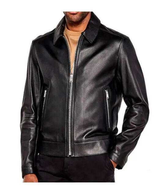 Hugo Boss Leather Jacket