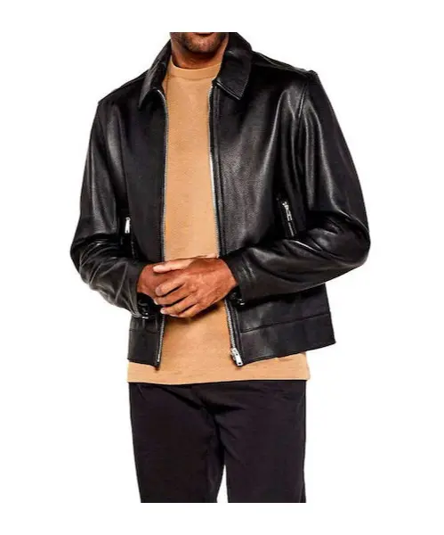 Hugo Boss Leather Jacket