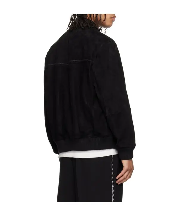Hugo Boss Suede Bomber Jacket