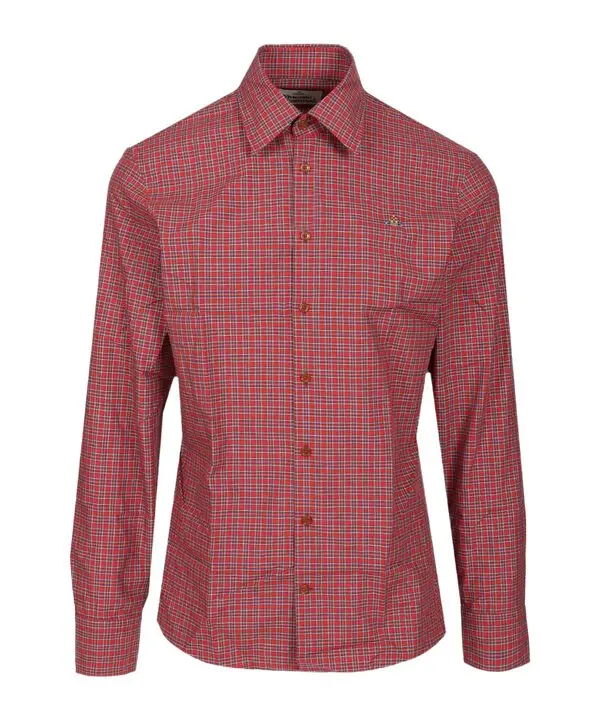 VIVIENNE WESTWOOD Ghost Long-sleeved Shirt - Red
