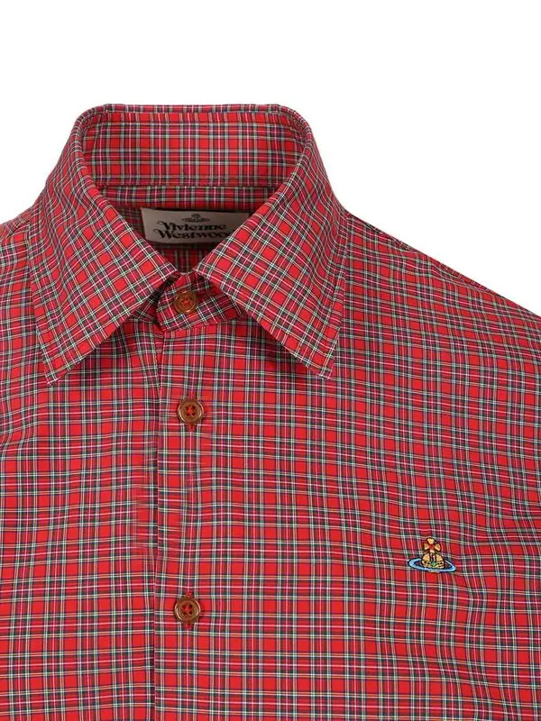 VIVIENNE WESTWOOD Ghost Long-sleeved Shirt - Red