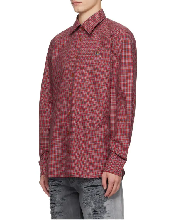 VIVIENNE WESTWOOD Ghost Long-sleeved Shirt - Red