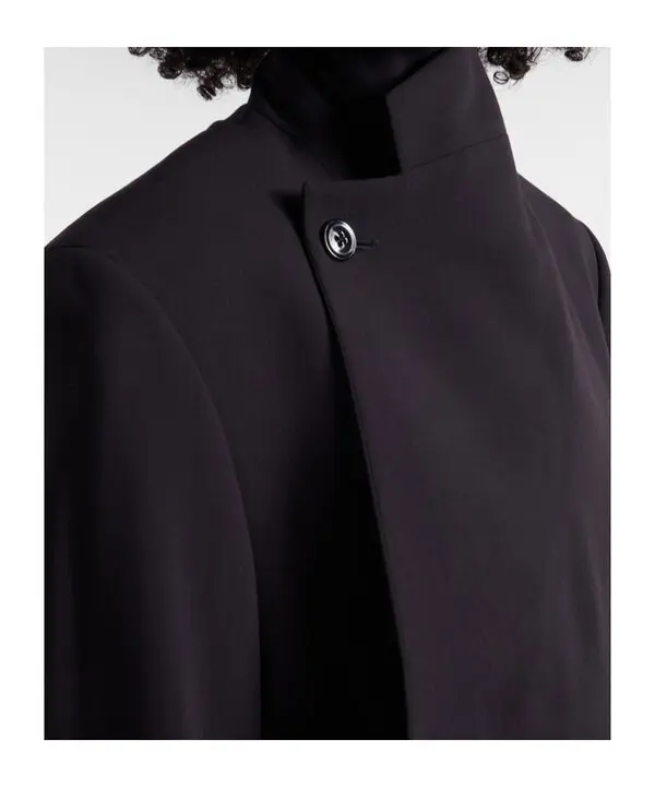LEMAIRE Wool Crêpe Wrap Coat