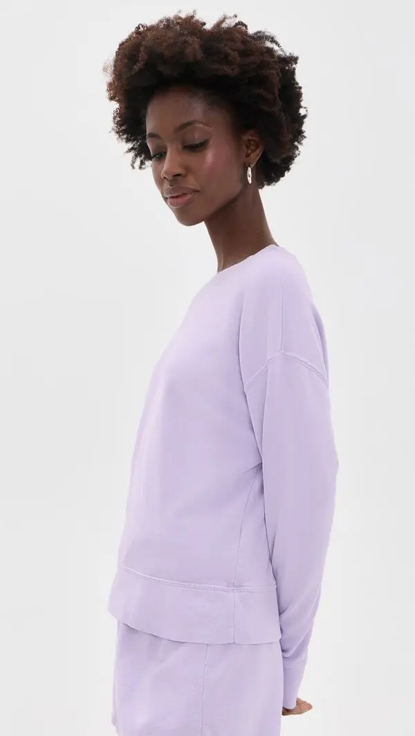 PERFECTWHITETEE French Terry Pullover Sweatshirt