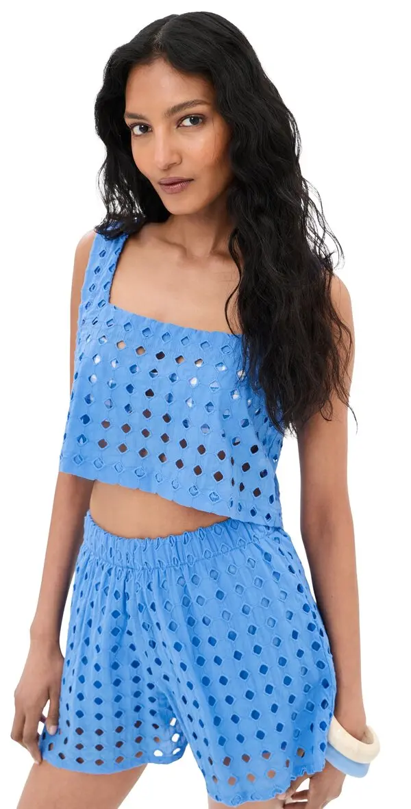 LE BOP Desiree Tank - Marina Blue