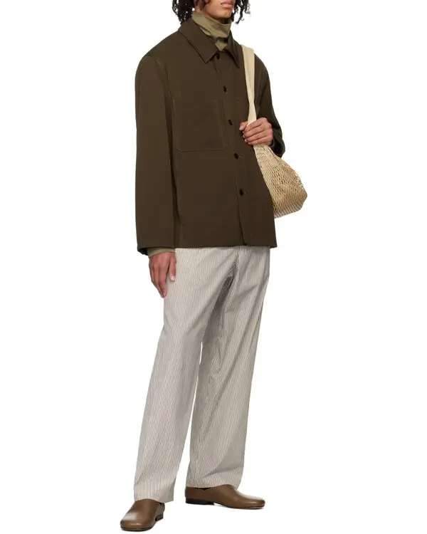 LEMAIRE Long Sleeved Straight Hem Shirt