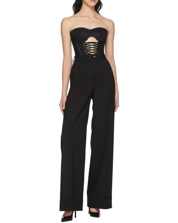 Dolce & Gabbana Wide-leg Cuffed Trousers