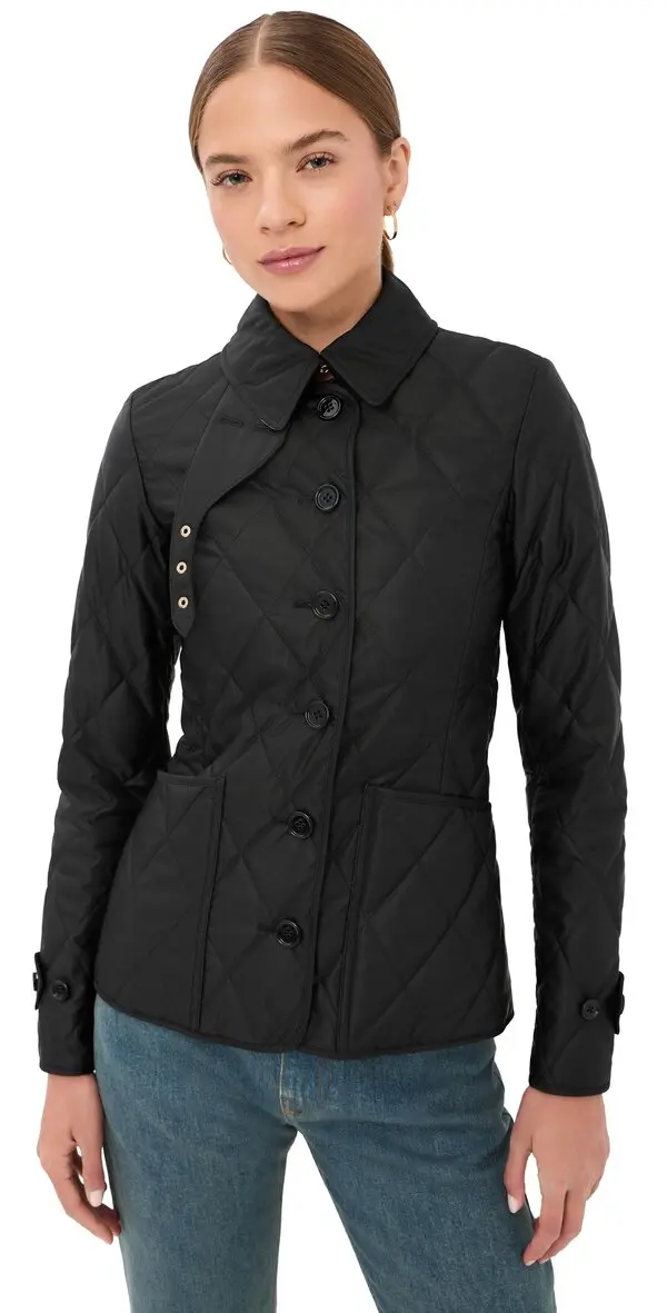 Burberry Fernleigh Quilted Jacket - Black