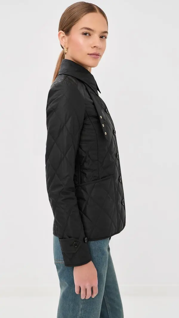 Burberry Fernleigh Quilted Jacket - Black