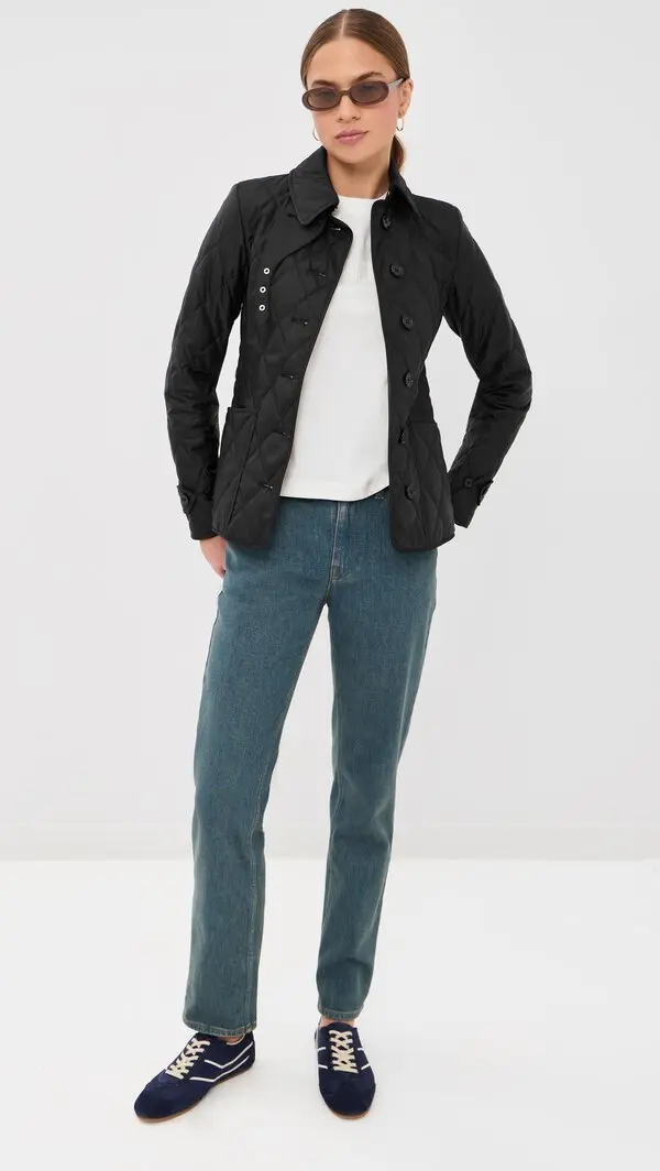 Burberry Fernleigh Quilted Jacket - Black