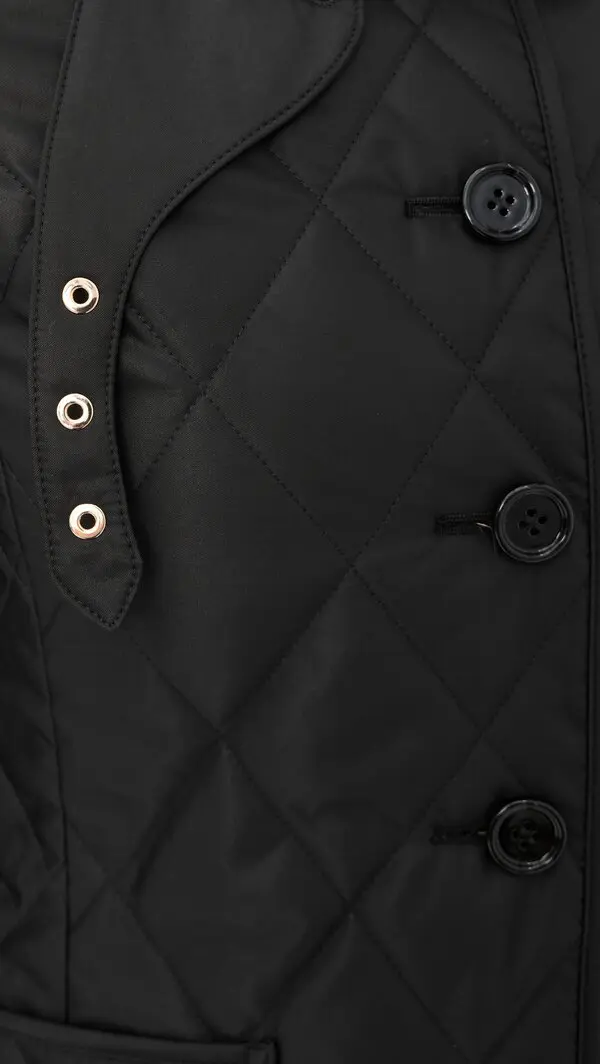 Burberry Fernleigh Quilted Jacket - Black