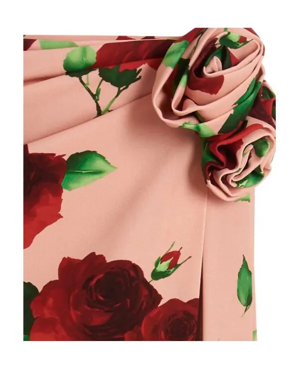 Magda Butrym Floral Print Mini Skirt