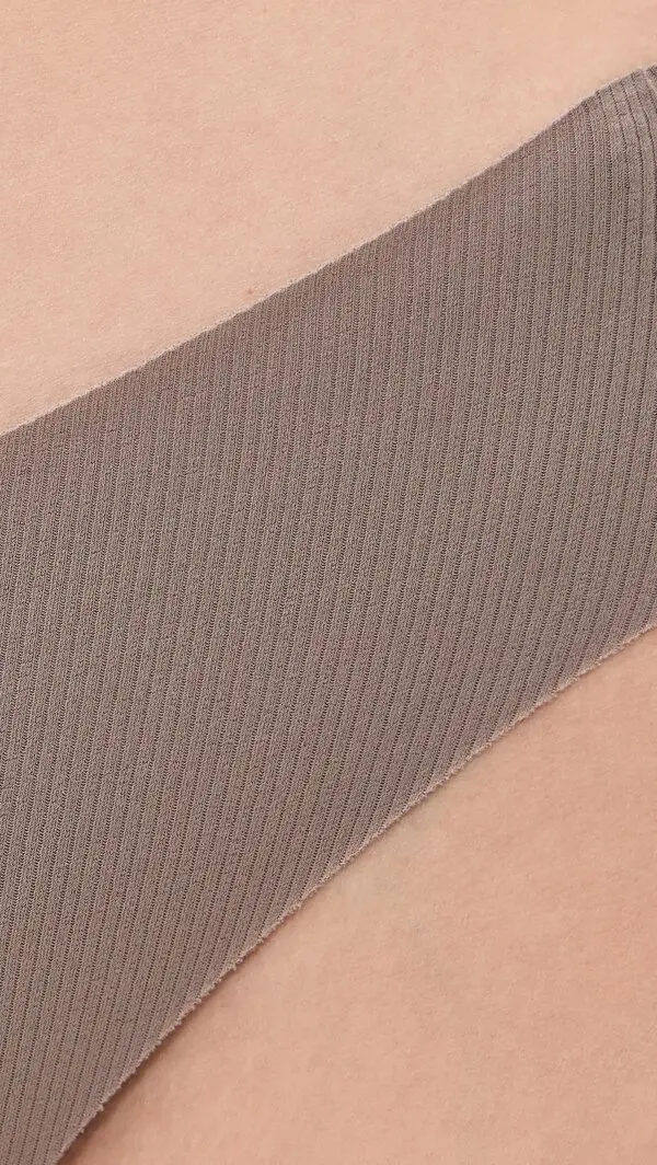 Commando Cotton Rib Thong