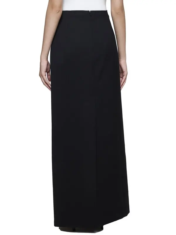 Wardrobe.NYC Column Skirt - Black
