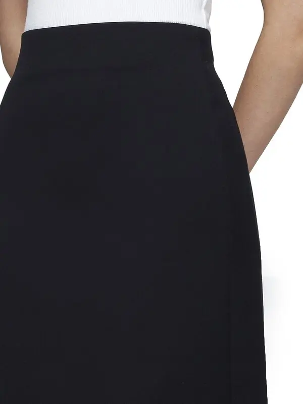 Wardrobe.NYC Column Skirt - Black
