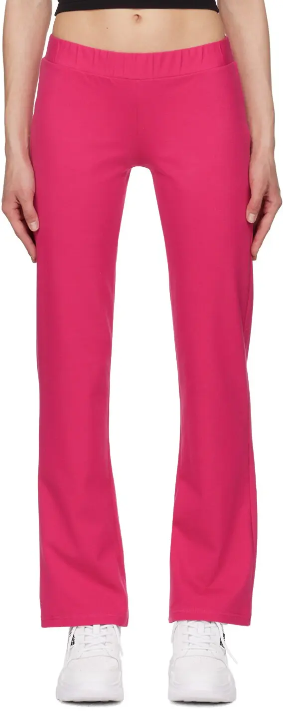 Versace Logo Crystal Sweatpants
