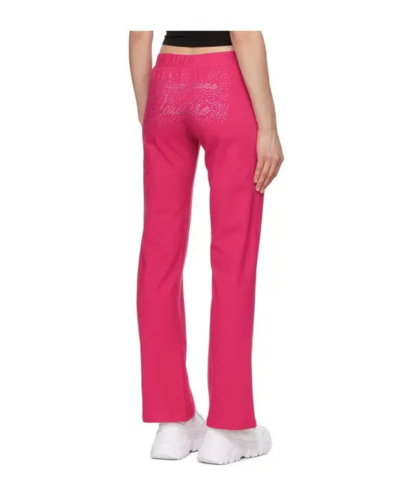 Versace Logo Crystal Sweatpants