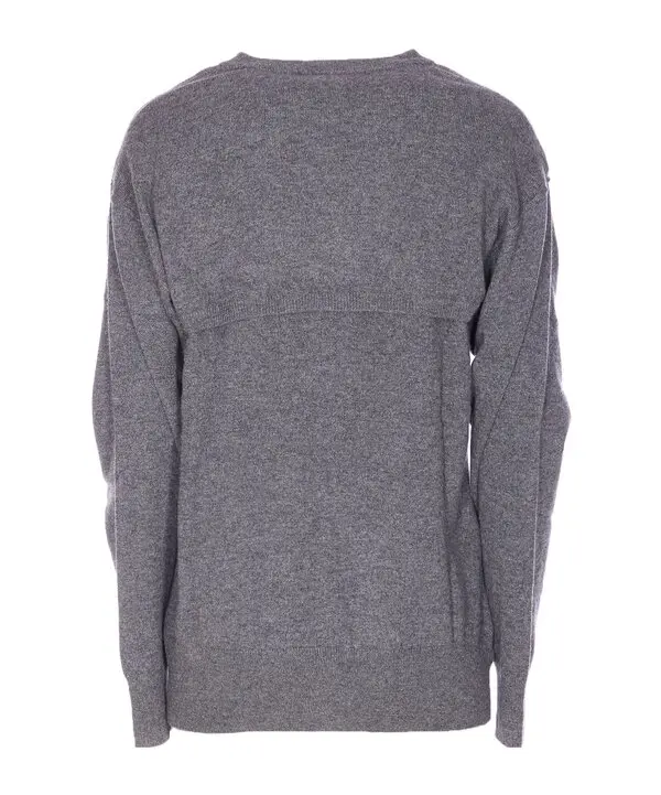 LISA YANG Othelia Cut-out Knitwear - Graphite