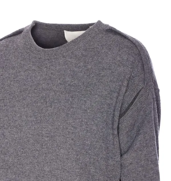 LISA YANG Othelia Cut-out Knitwear - Graphite