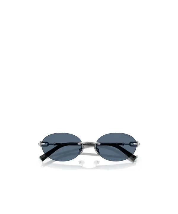 TIFFANY  CO. Tiffany & Co. Oval Rimless Sunglasses