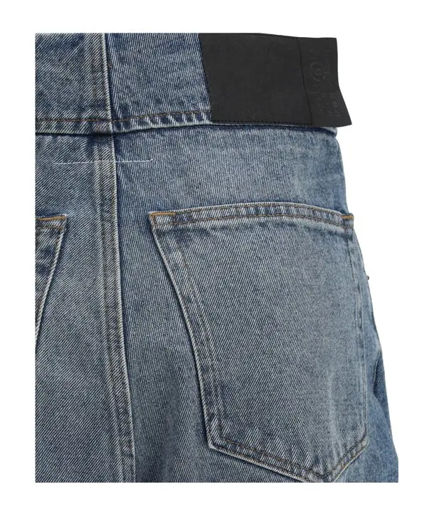 MAISON MARGIELA High Waisted Straight Leg Jeans