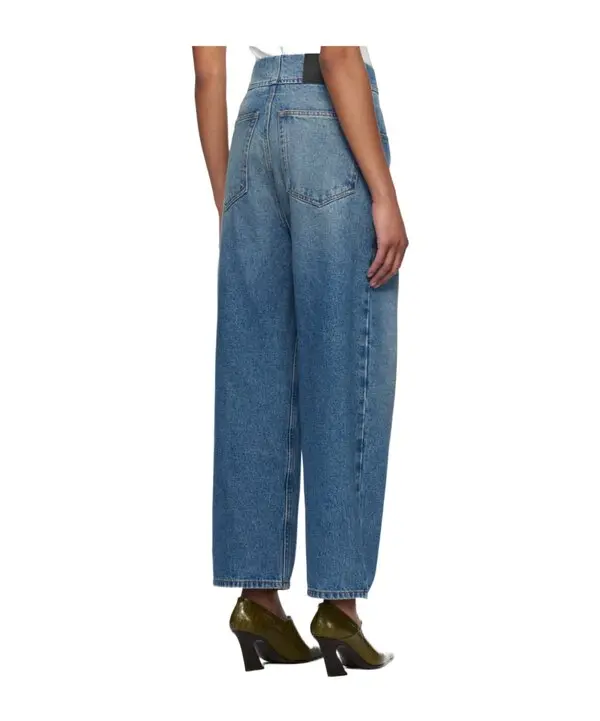 MAISON MARGIELA High Waisted Straight Leg Jeans