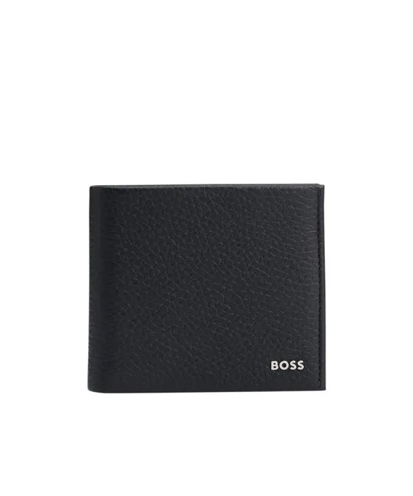 Hugo Boss Grained Leather Wallet - Black