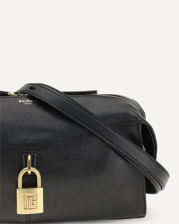 Balmain Pulse Padlock Crossbody Bag
