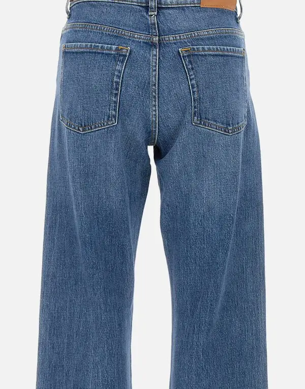 7 For All Mankind Straight Leg Jeans - Blue