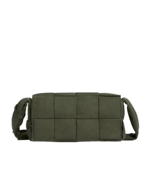 Bottega Veneta Padded Tech Cassette Crossbody Bag - Crocodile Color