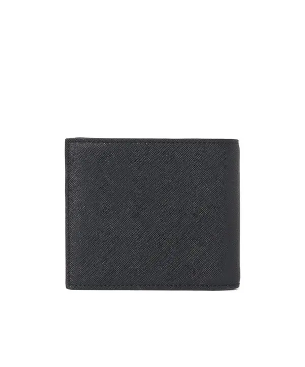 VIVIENNE WESTWOOD Orb Plaque Bi-fold Wallet - Black