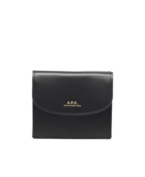 A.p.c. Logo-stamp Foldover Wallet