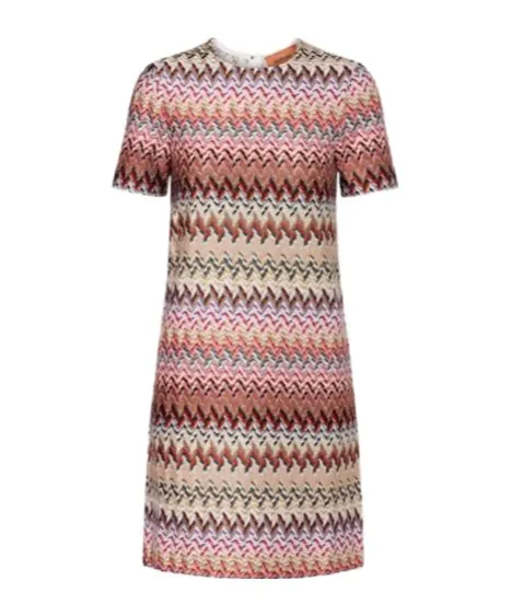 Missoni Zig Zag Lamé Mini Dress