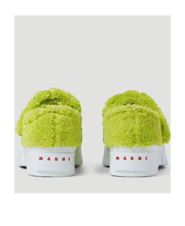Marni Pablo Furry Mary Janes Flat