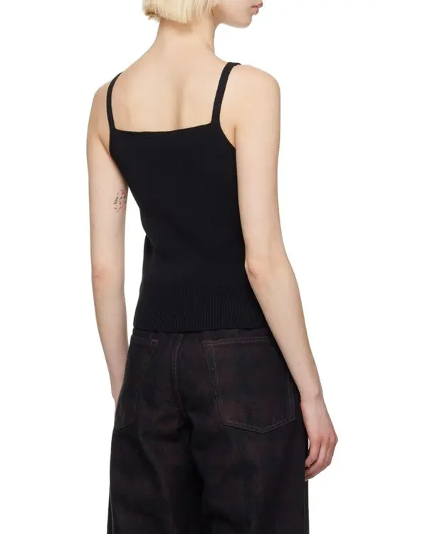 Our Legacy Ribbed V-neck Singlet Top
