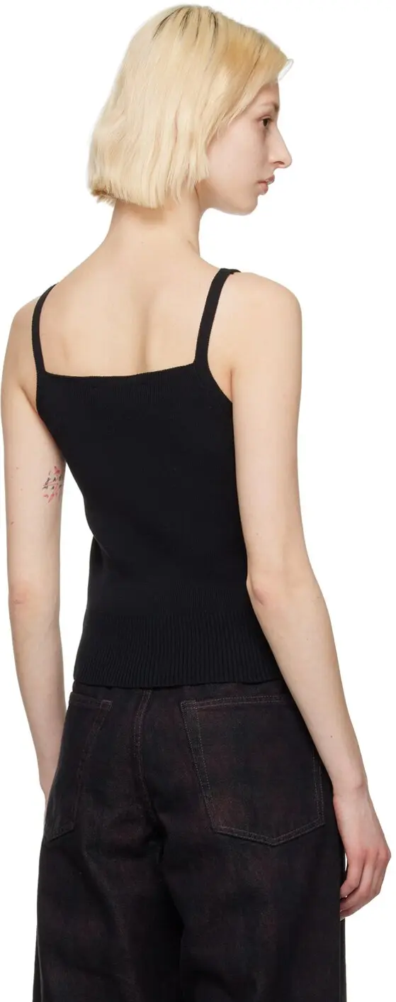 Our Legacy Ribbed V-neck Singlet Top