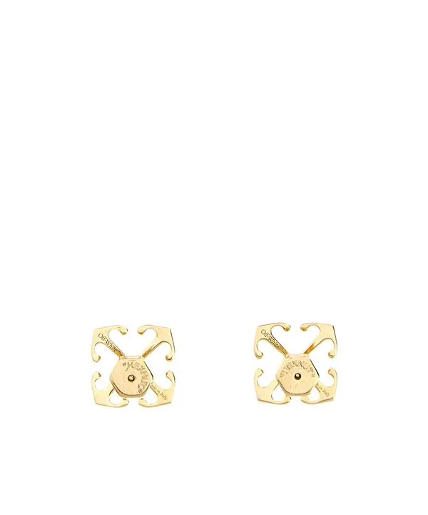 Off-White Mini Arrow Earrings