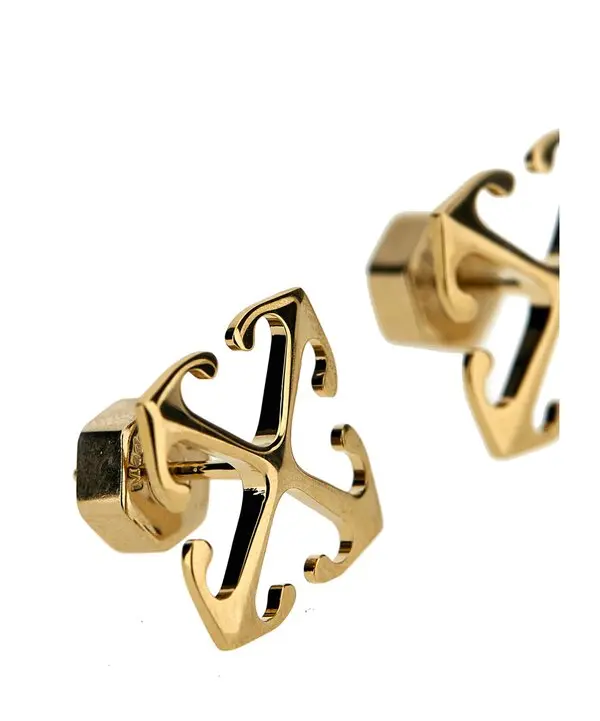 Off-White Mini Arrow Earrings