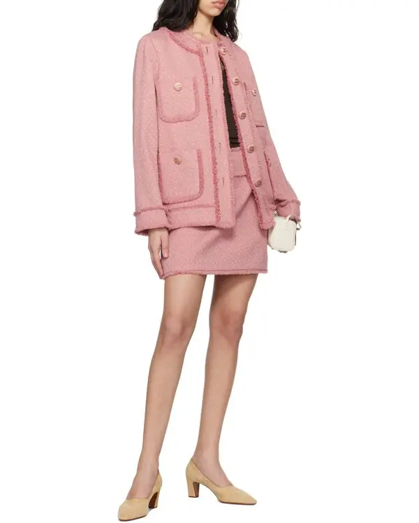 Dolce & Gabbana Tweed Mini Skirt