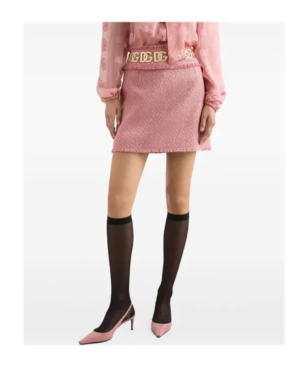 Dolce & Gabbana Tweed Mini Skirt