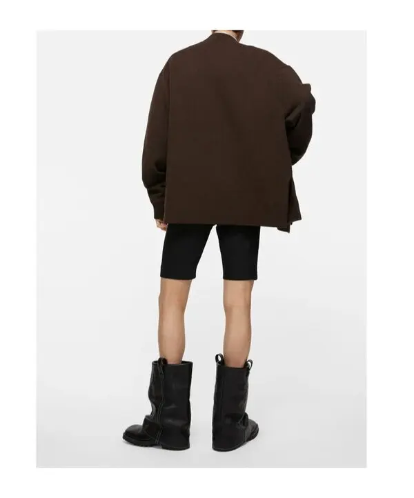 Acne Studios Embroidered Logo Buttoned Cardigan
