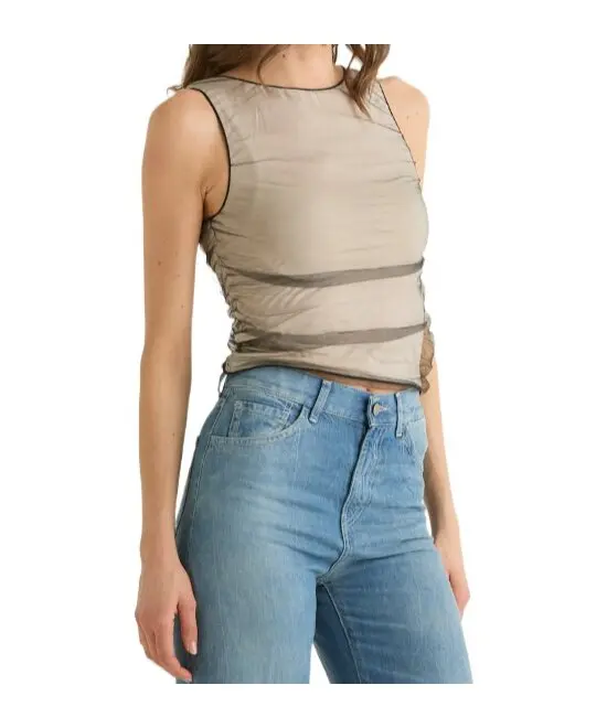 Patrizia Pepe Double Layered Vest