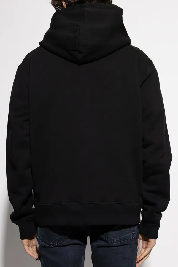 Amiri Logo Printed Long-sleeve Hoodie