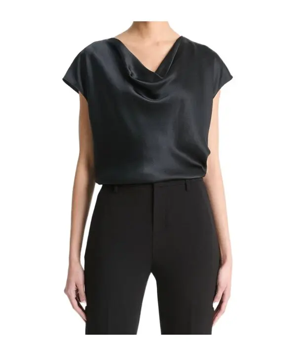 Vince Drape Neck Shirt