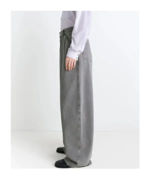 LEMAIRE Snow-wash Tapered Trousers