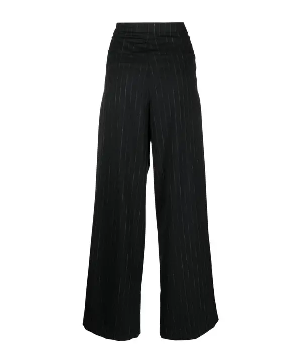 RÓHE Striped Pleated Trousers