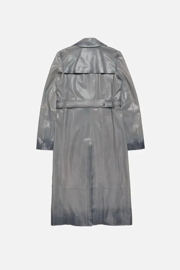Acne Studios Double-breasted Leather Coat